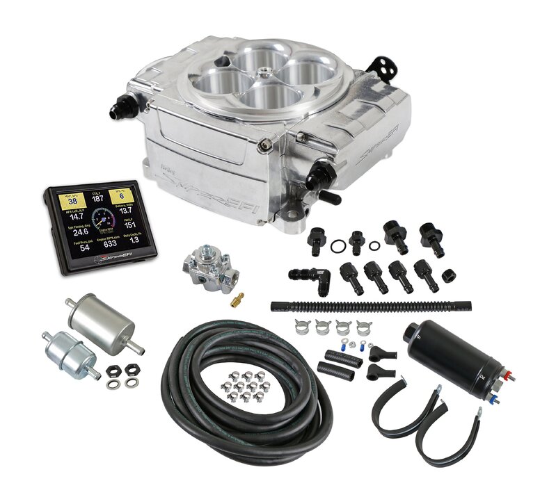Holley Fuel Injection System, Holley Sniper 2 EFI, Self-Tuning, Master ...