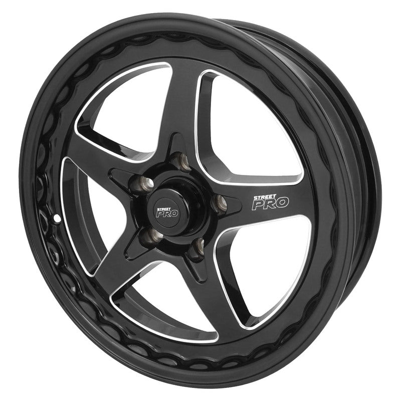 Street Pro ll V Convo Pro Wheel Black 17x4.5 in. For Holden Commodore ...
