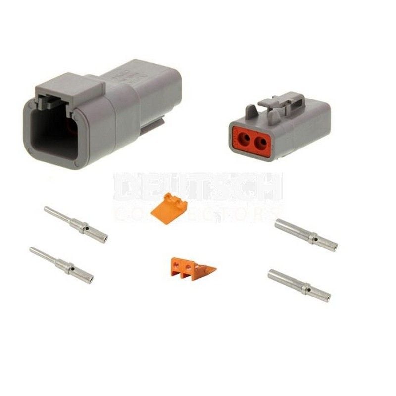 Deutsch DTP Connector Kit 2-Pin DTP2-5 Pack – Brisbane Fuel Injection ...
