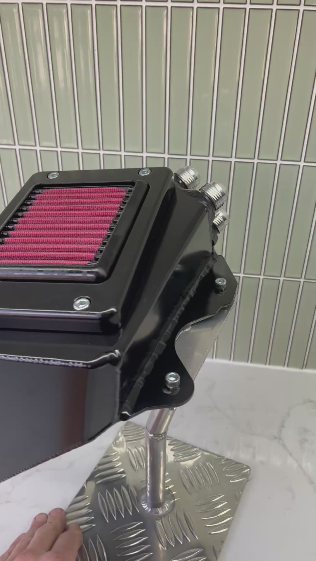 RVM Racing Barra Catch Cans – Brisbane Fuel Injection Services